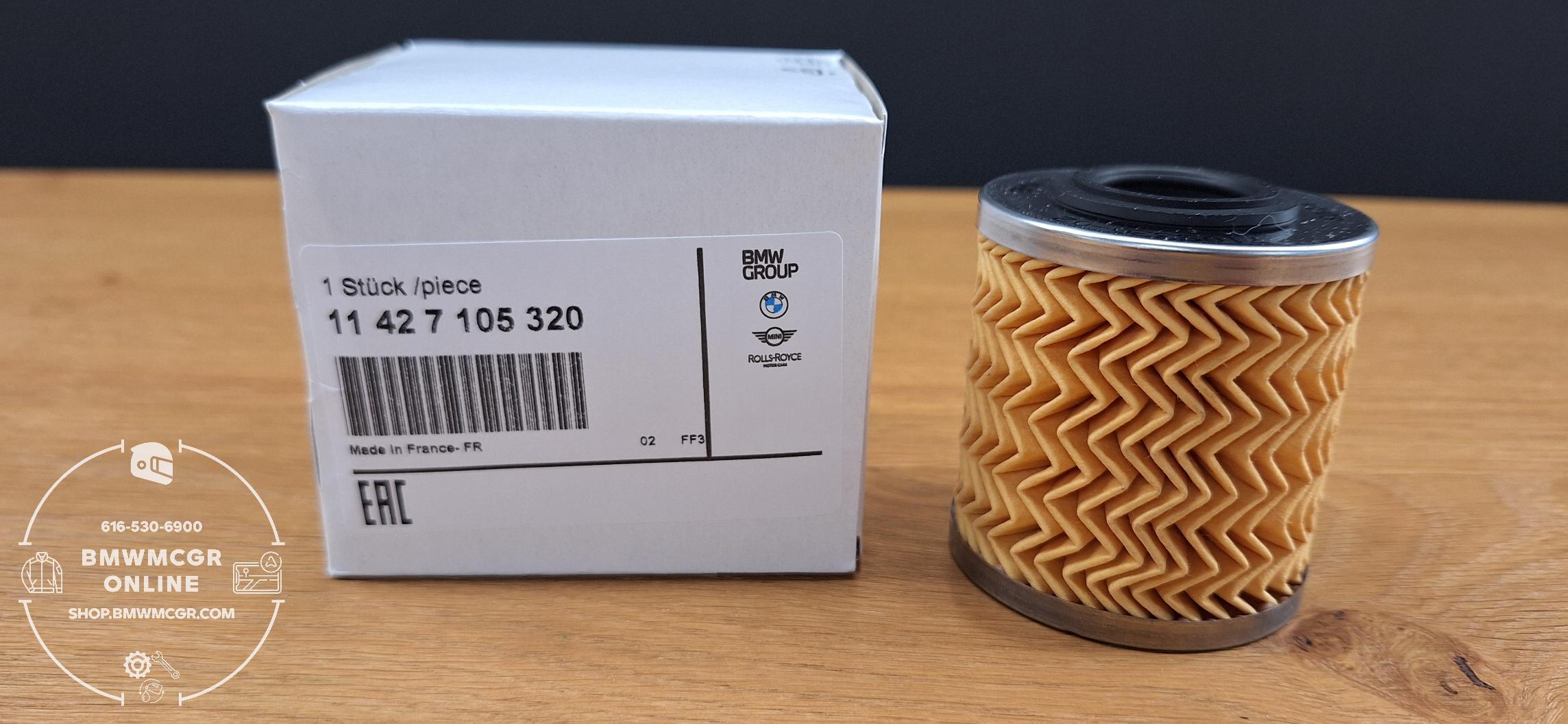 BMW OIL FILTER 11427105320 FITS 2024-2026 R1300 Models – BMW ...